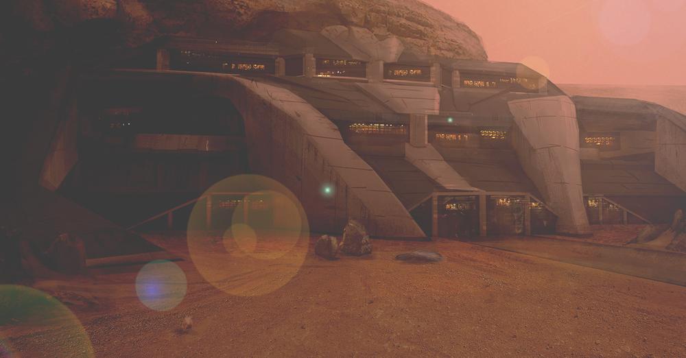 "Military base" captured with Google Mars revives the theory of life on ...